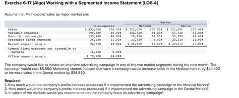 Solved SB Exercise 6 16 Through Exercise 6 17 Algo The Chegg Com