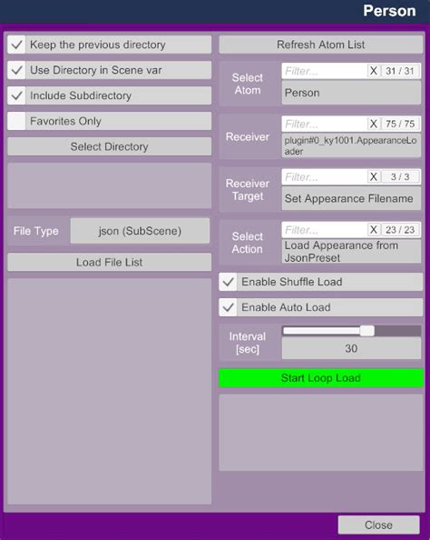 File Shuffle Plugin ShuffleFiles Plugins Scripts Virt A Mate Hub