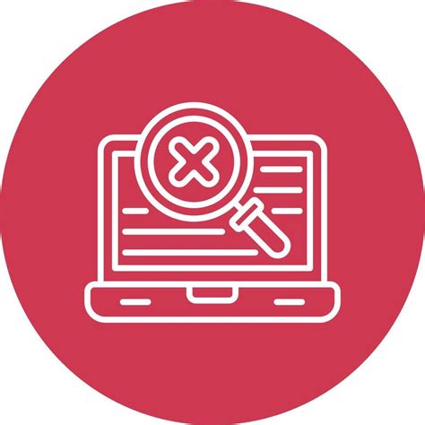 Code Error Rounded Line Illustration 60720520 Vector Art At Vecteezy