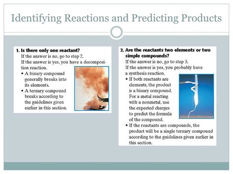 PPT Identifying Reactions And Predicting Products PowerPoint Presentation ID 5405072