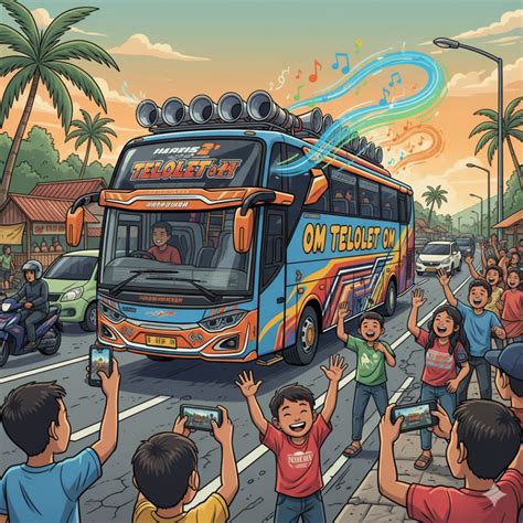 Anomali Bus Telolet Viral Lagi Ada Apa Sebenarnya