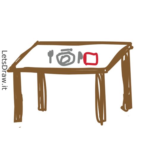 How To Draw Table I47qrfu7q Png LetsDrawIt