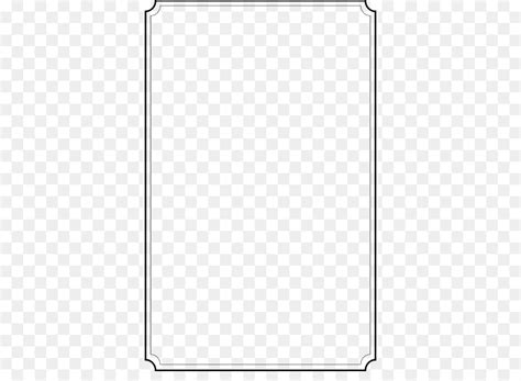 Text Box White Border Frame PNG Transparent Image Png Download Free Transparent