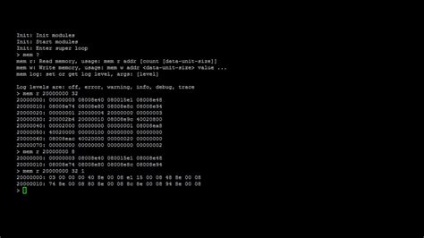 The Memory Module Stm32 And Putty