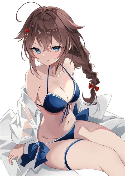 魅惑的大腿 夏服时雨 大天使时雨 舰娘图片 尺寸1254x1771 BoBoPic