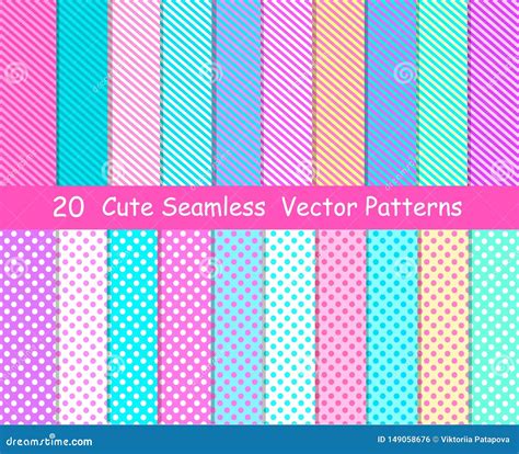 Seamless Vector Patterns In Lol Doll Surprise Style Endless