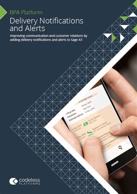 Sage X3 Delivery Alerts Codeless Platforms
