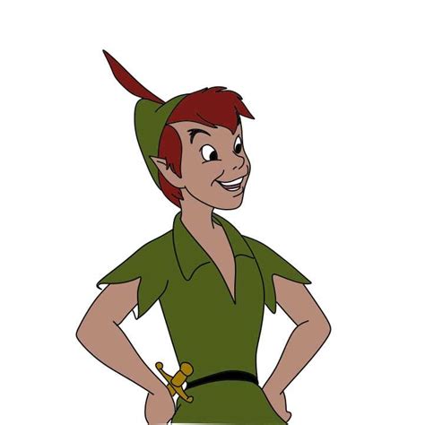 How To Draw Peter Pan Step 9