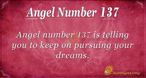 What Is The Meaning Of 137 Meaning Of Number