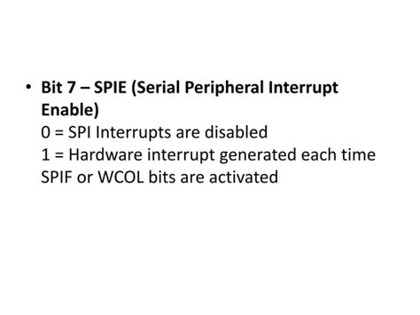 Lpc Spi Serial Peripheral Interface Pptx