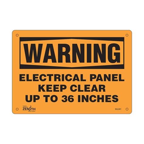 Electrical Panel Sign