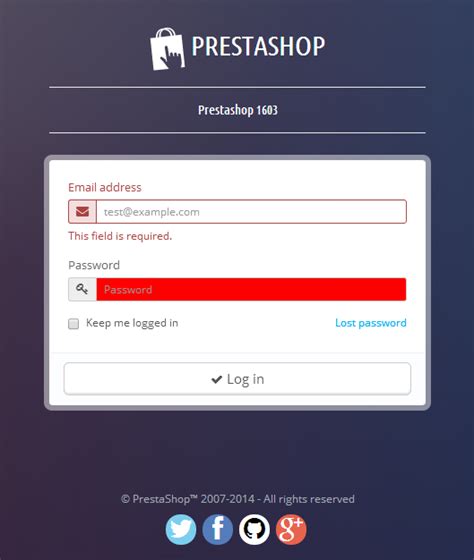 How To Login To The Prestashop 16 Administrator Dashboard Web Hosting Hub