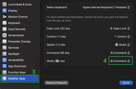 วธเปลยนปม fn ในแมค ใหเปนปม command สำหรบคนทชนกบตำแหนงปม Ctrl ใน Windows และ