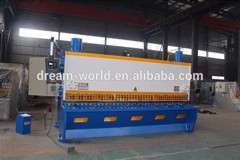 Qc11k 10 6000 중장비 단두대 기계 6 미터 금속 유압 절단기 6 미터 의 고품질 Qc11k 10 6000 중장비 단두대 기계 6