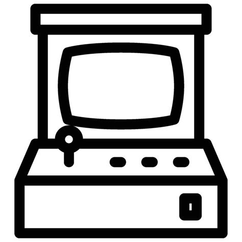 Arcade Game Icon 54226663 Vector Art At Vecteezy