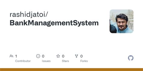 Github Rashidjatoi Bankmanagementsystem