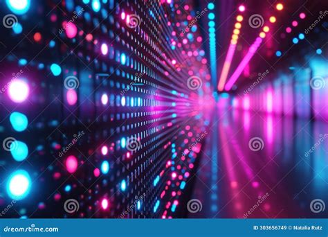 The World Of Dot Display Technology Stock Illustration Illustration