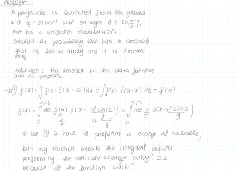 Delta Function To Calculate Density Of Probablity • Physics Forums