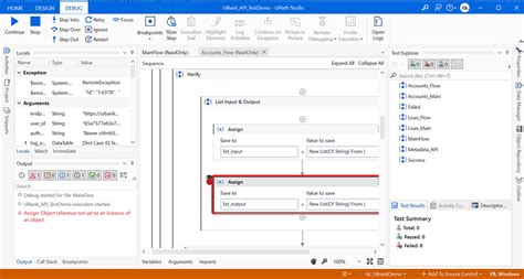 Error Receiving While Running Api Automation Test Cloud Uipath