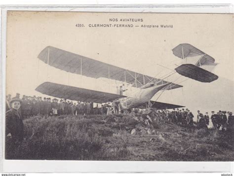 1914 Vorläufer Nos Aviateurs Clermont Ferrand Aéroplane Wehrié