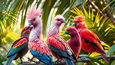 Descubre Las Maravillas De Las Aves Rosadas Y Moradas