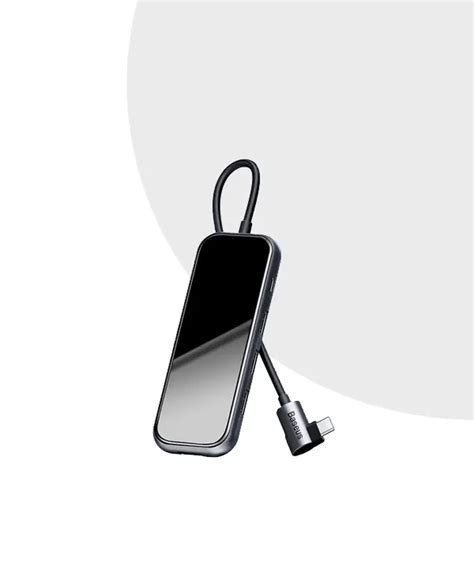 Baseus Steel Cannon Series Gigabit Lan Adapter Usb A To Type C