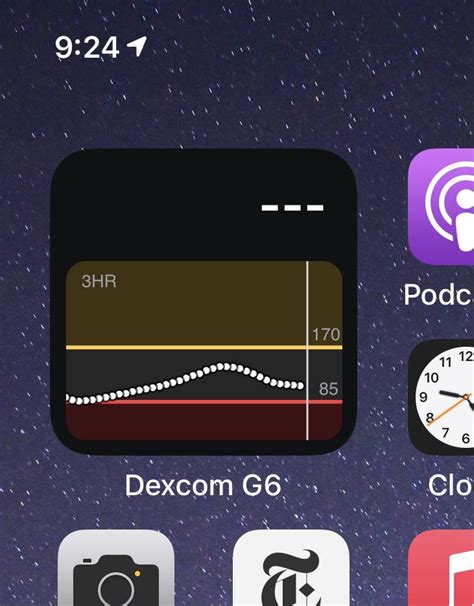 New Dexcom Iphone Widget Doesnt Stay Updated But Its Not Its Fault R Diabetes T1