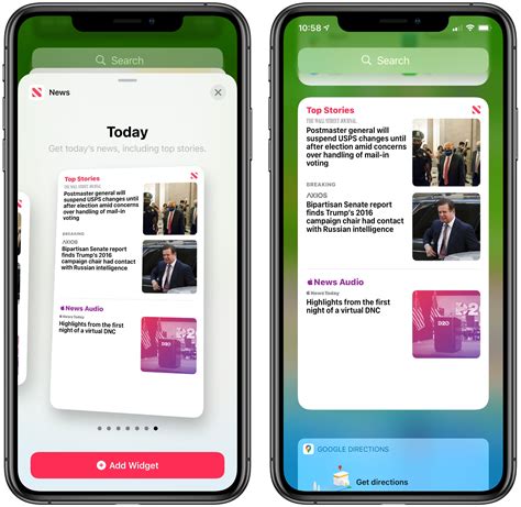 What S New In IOS 14 Beta 5 Bigger Apple News Widget Alarm Clock Wheel Hidden Photo Album