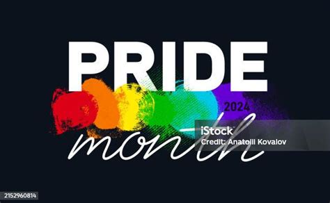 Lgbt 프라이드의 달 2024 개념 무지개 깃발 컬러 브러시 Lgbtqia 프라이드 화려한 웨이브 배경입니다 무지개 다채로운