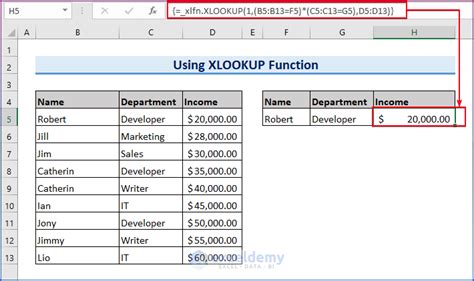 Excel Vba Vlookup With Multiple Criteria 3 Examples