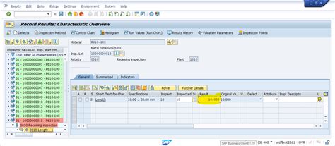 Copy Inspection Lot Results From One Lot To Other SAP Community