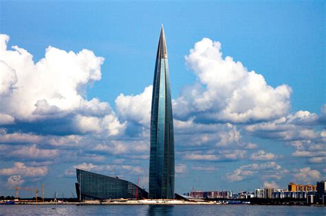 Самое высокое здание санкт петербурга 97 фото