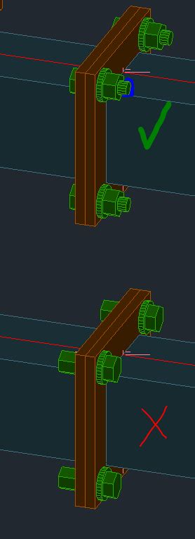 Solved Wrong Size Of Bolt Nut Autodesk Community