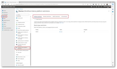 Microsoft Intune Block Personal Devices Enrollment Ict Power