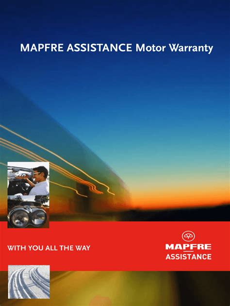Fillable Online Mapfre Assistance Motor Warranty Fax Email Print