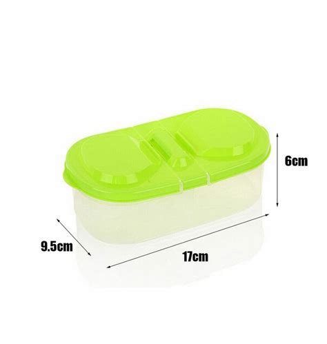 건강한 플라스틱 식품 용기 휴대용 도시락 상자 용량 캠핑 피크닉 식품 과일 용기 보관 상자 주방 보관 티몬