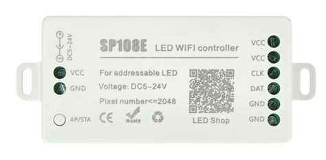 Driver For Addressed LED Strips WiFi SP108E LED Botland Robotic Shop