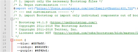 Basic Tutorial To Customize Bootstrap 4 Vishal Monpara