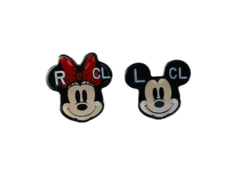 Mickey Mouse And Minnie Mouse X Ray Markers With Initials Etsy Uk