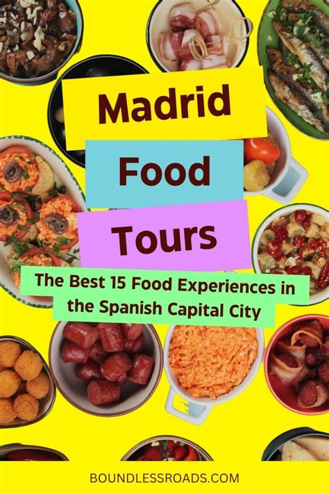 Madrid Food Tours The Best 15 Food Experiences