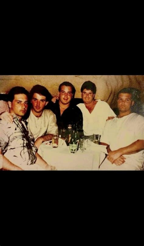 Richie Marra Louie Deangelo Phil Narducci Frankie Narducci And Uk Mob Chicano Art Mafia
