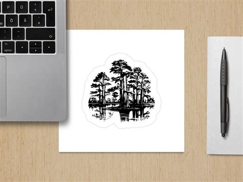 Bald Cypress Tree Svg Swamp Cypress Tree Svg Files For Cricut Wetland