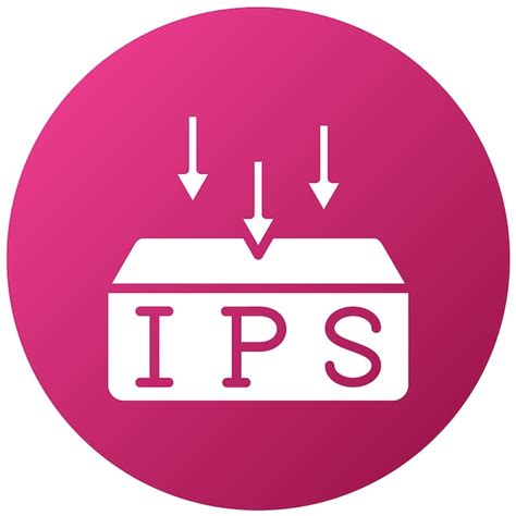 Premium Vector Vector Design Ips Icon Style