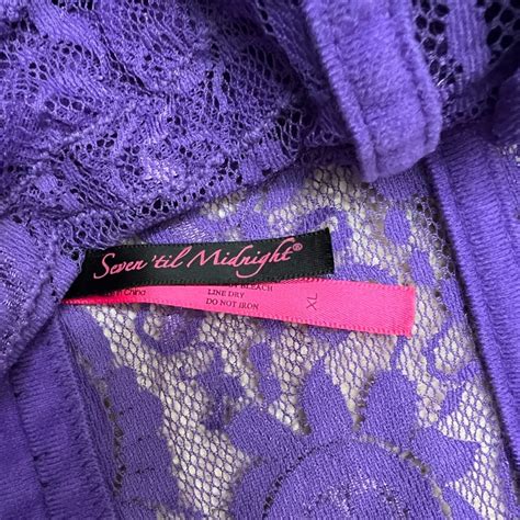 Seven ‘til Midnight Purple Lace Corset Gem