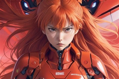 Premium Ai Image The Photo Of Asuka Langley Soryu