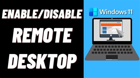 How To Enable Or Disable Remote Desktop In Windows YouTube