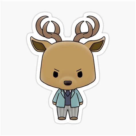 Beastars Louis Chibi 2 Sticker For Sale By Thepeachpit Redbubble