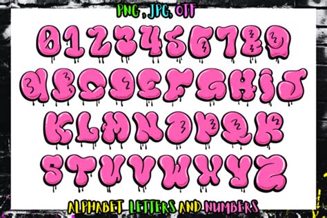 14 Cool Graffiti Bubble Fonts Images Bubble Letters
