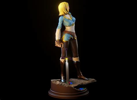 Legend Of Zelda Zelda 1to10 Stl File 3d Print Model With Nsfw 3d