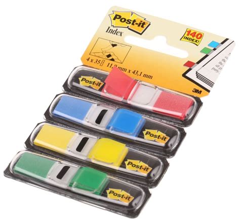 683 4 Post It Post It Assorted Sticky Note 35 Notes Per Pad 43 1mm